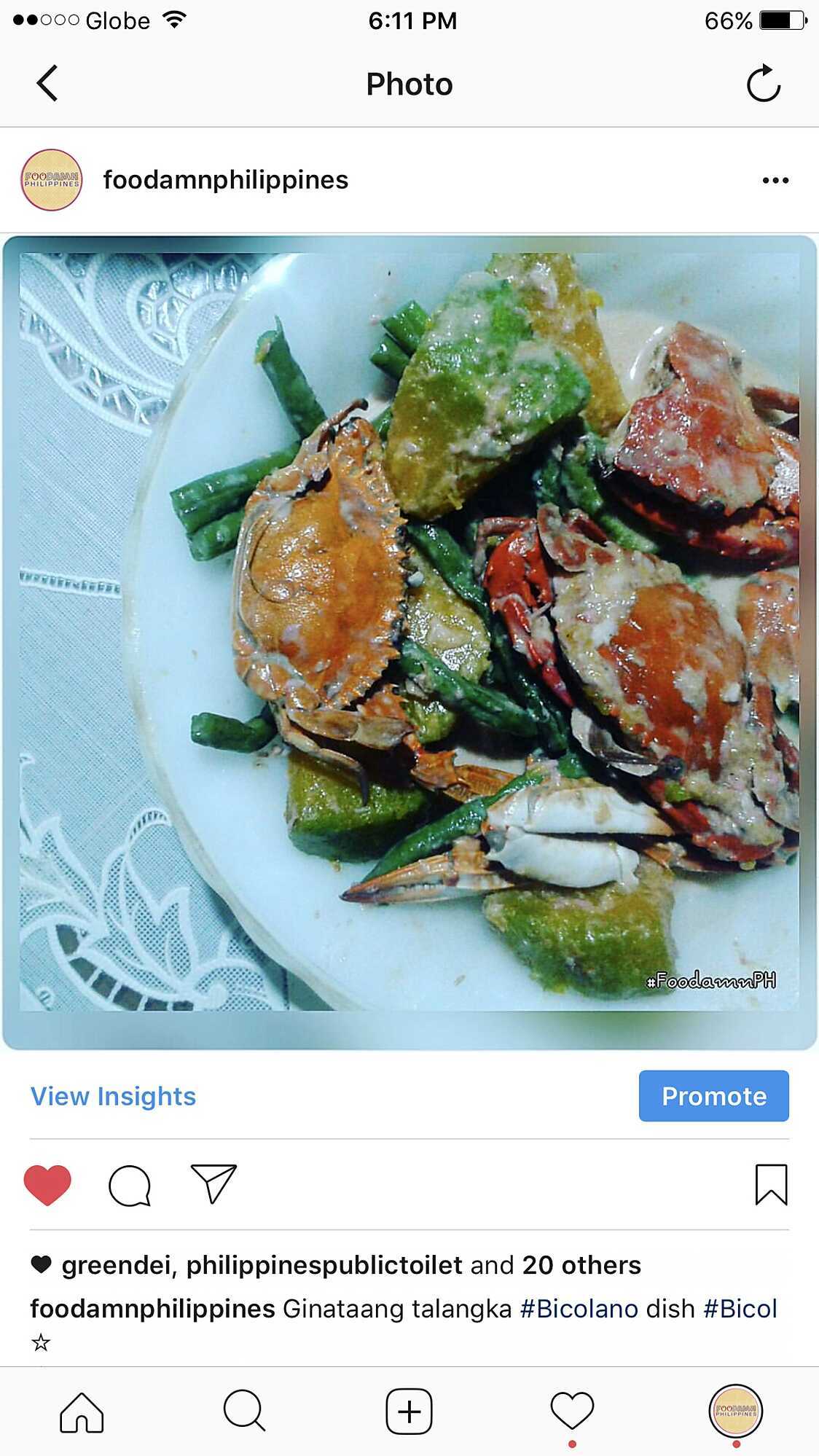 Recipe of Ginataang Alimasag or Talangka